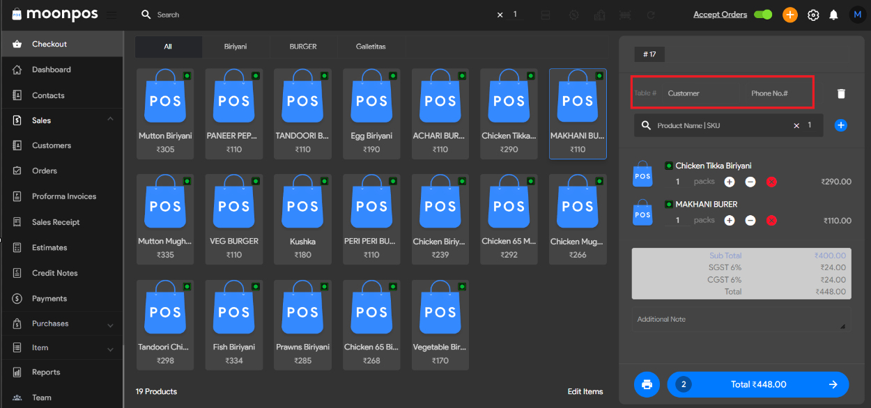 What is unknown customer in Moon POS ? – Moon Invoice - Easy Invoicing