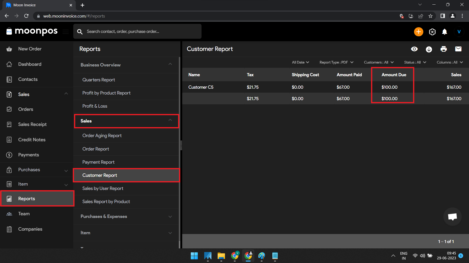 How to create and settle due payment orders in Moon POS – Moon Invoice ...
