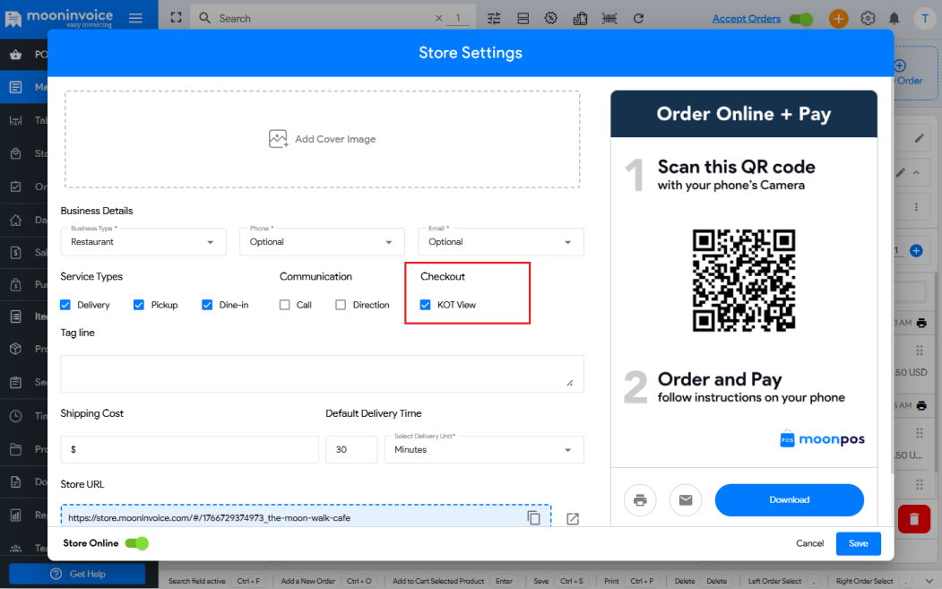 How to print KOT wise for orders in Moon POS? – Moon Invoice - Easy ...